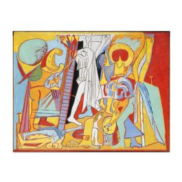 Karte "Kreuzigung" (Pablo Picasso, La Crucifixion 1930)